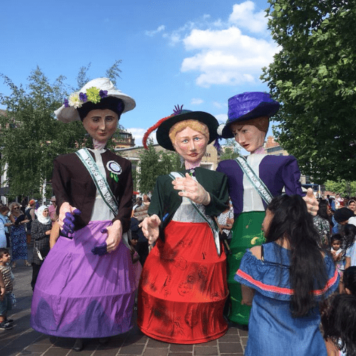 Giant Puppets and Parades - Cecil Green Arts